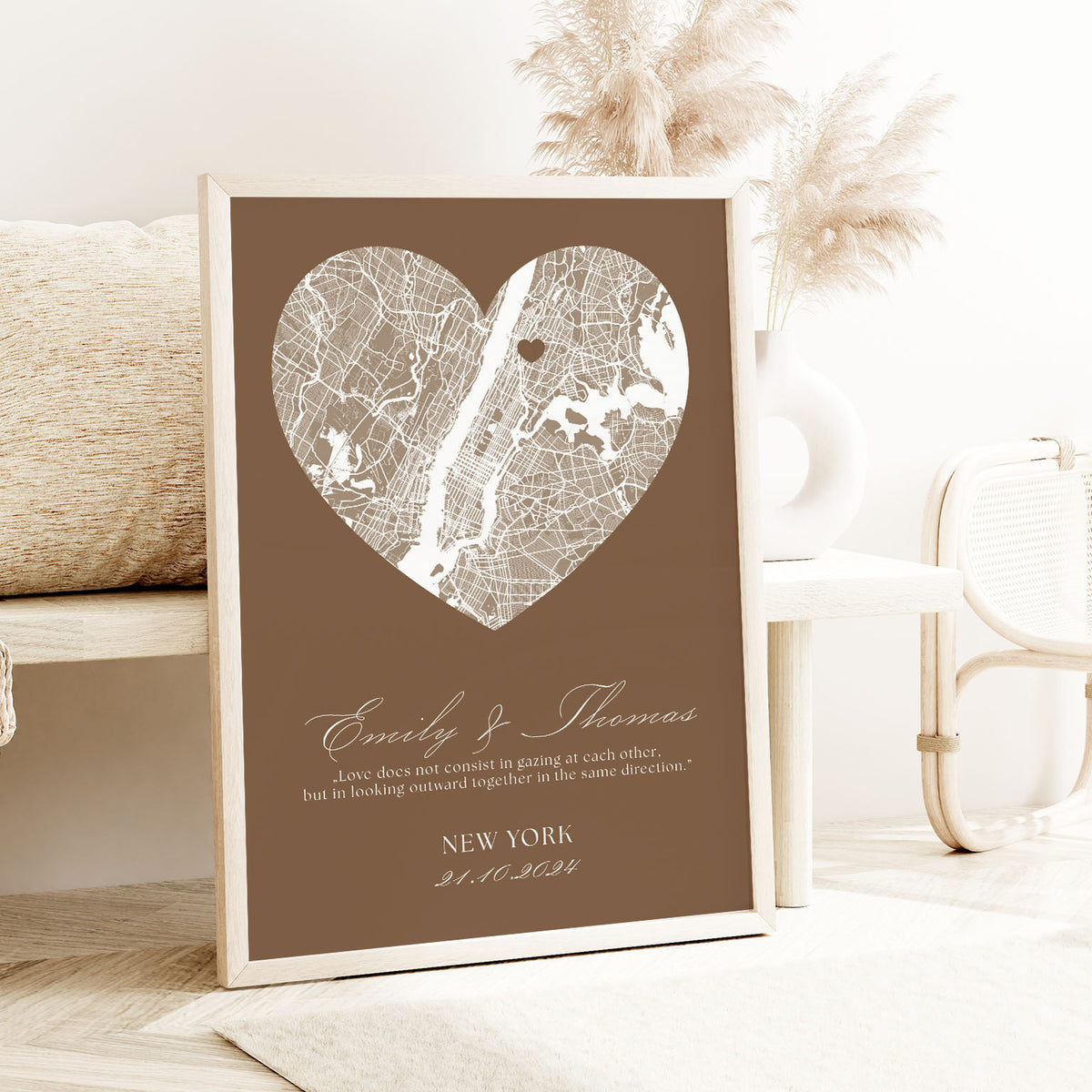 Personalised Map Poster- Story Map, Custom Story Map – UK Custom Posters