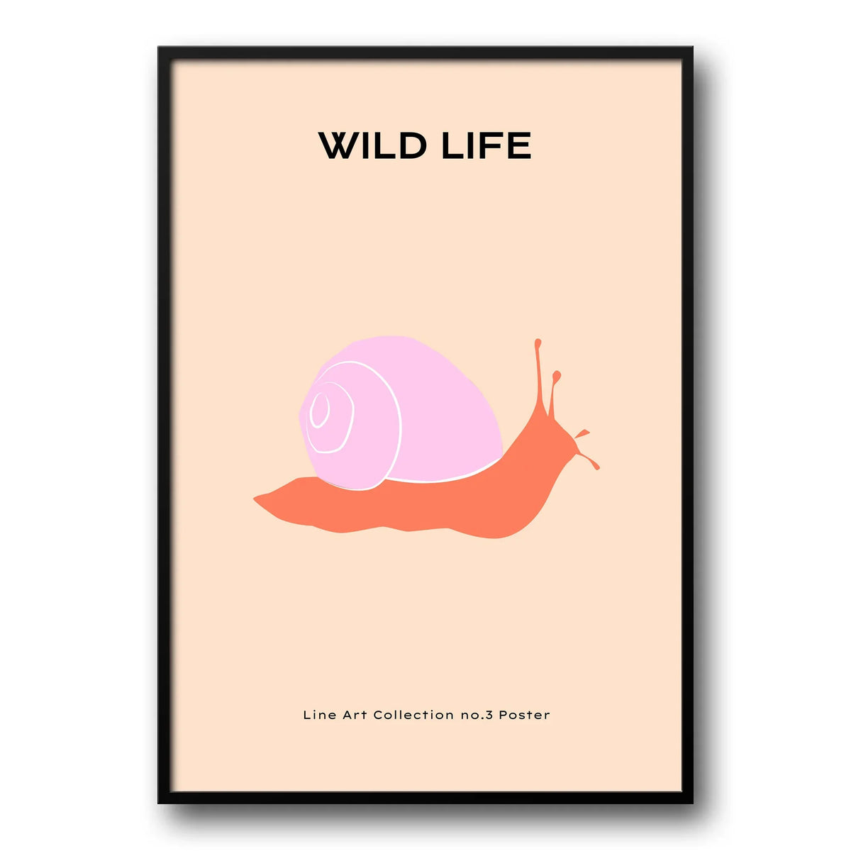 Minimalist Wildlife Harmony Poster – UK Custom Posters