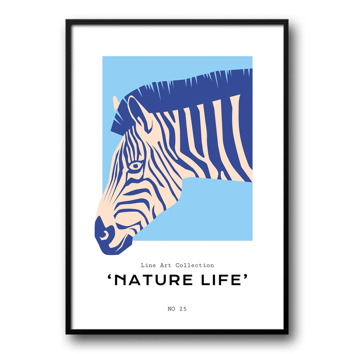 Minimalist Wildlife Harmony Poster – UK Custom Posters