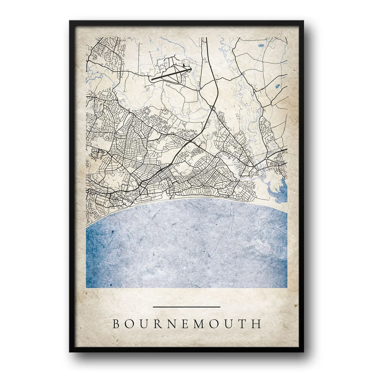Custom City Map Posters – Unique Prints to Decorate Your Walls – UK ...