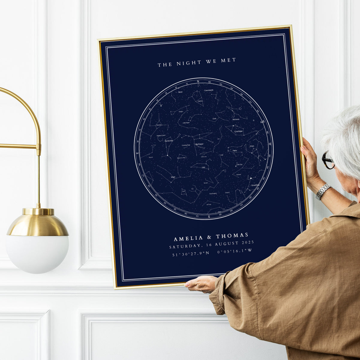 Personalised Star Map Posters – UK Custom Posters