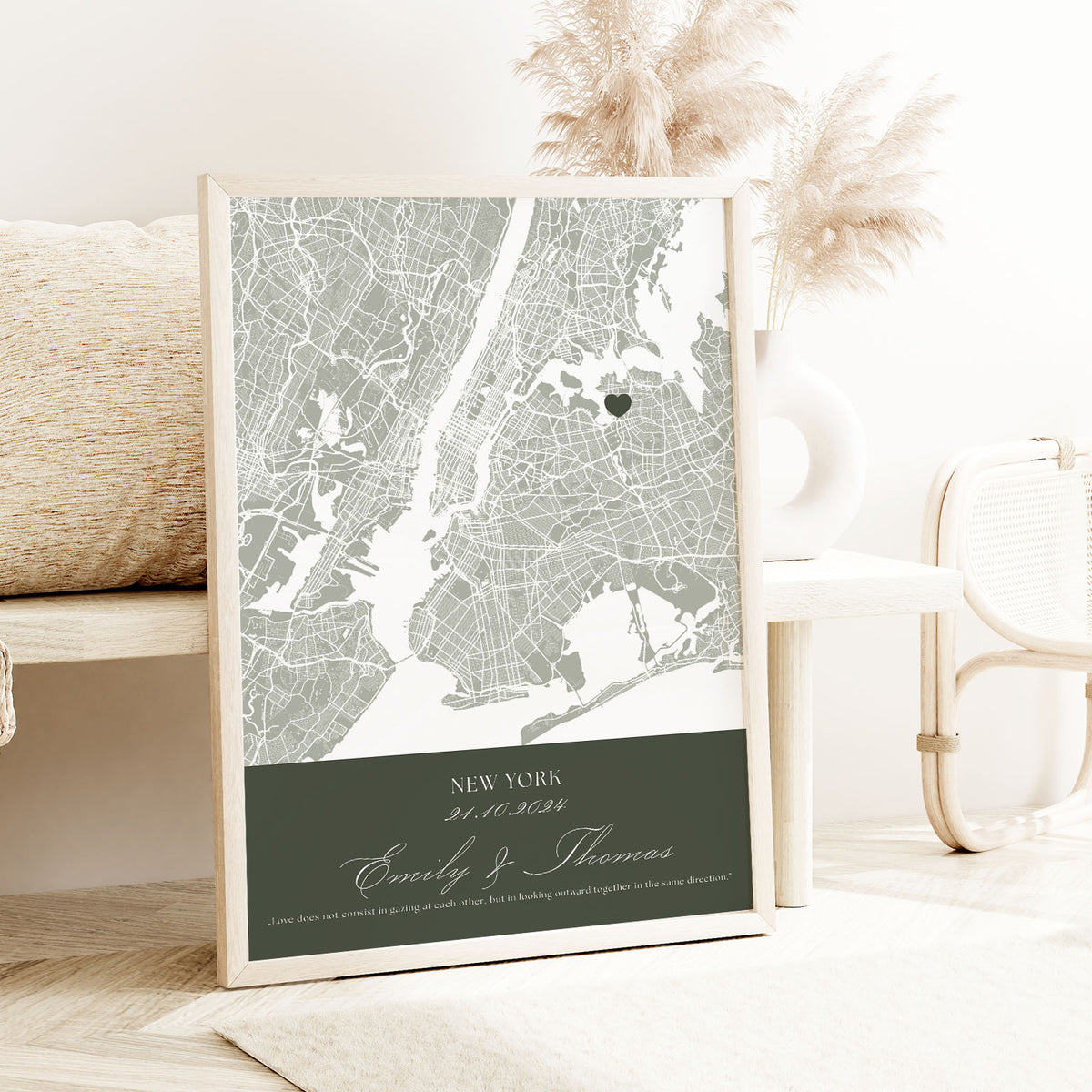 Personalised Map Poster- Story Map, Custom Story Map – UK Custom Posters