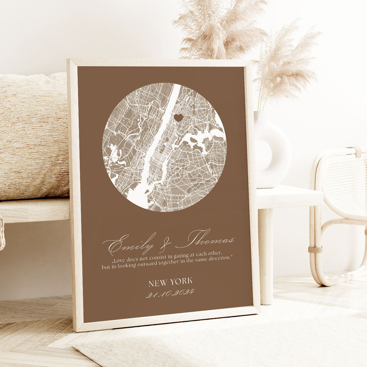 Personalised Map Poster- Story Map, Custom Story Map – UK Custom Posters