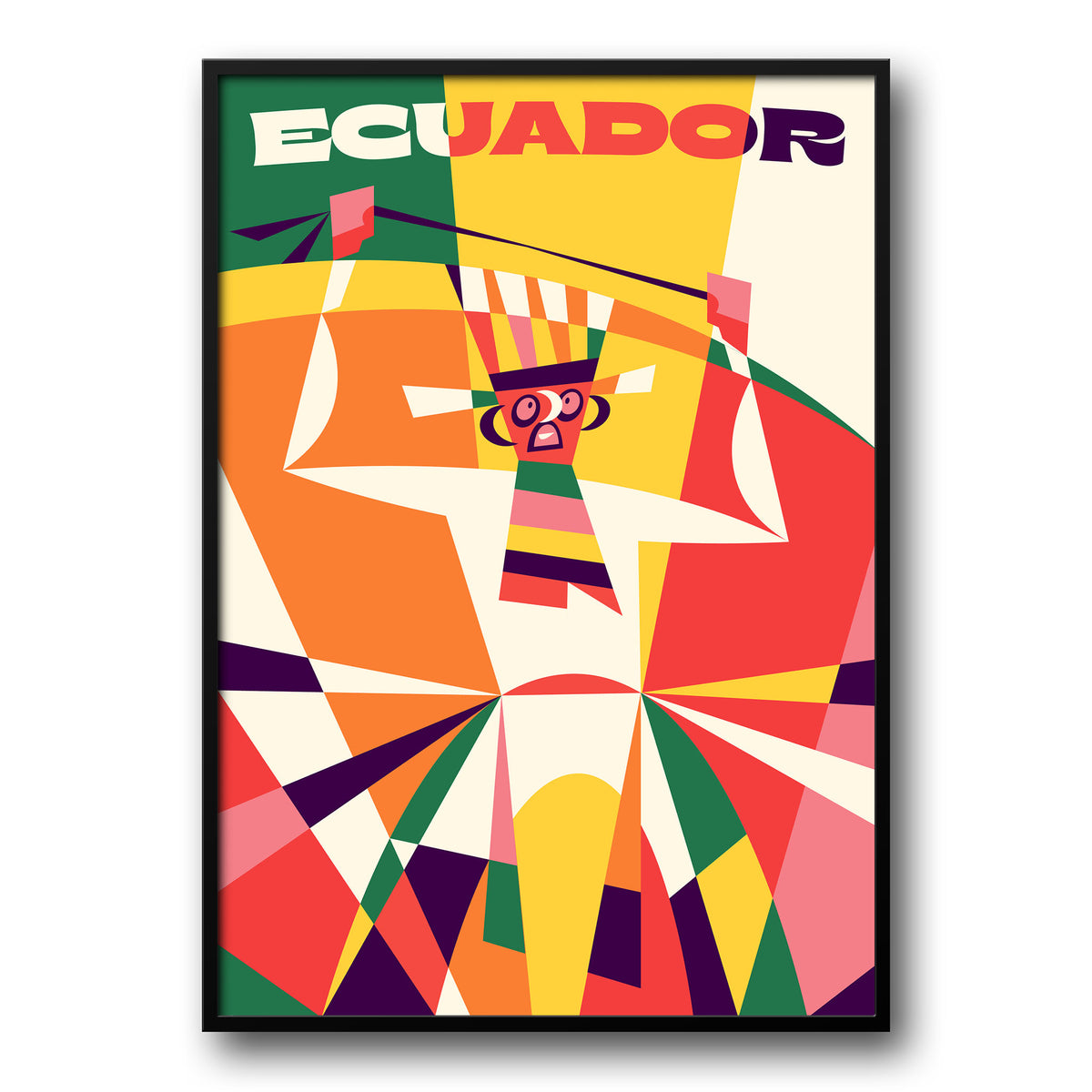 Ecuador Travel Poster – UK Custom Posters