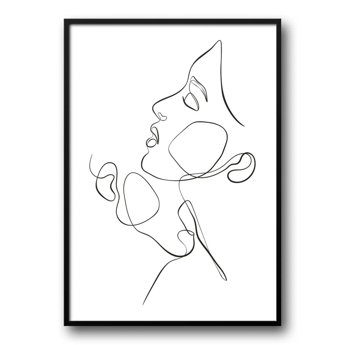 Human Line Art Poster – UK Custom Posters
