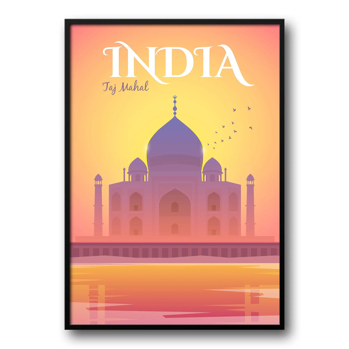 India Travel Poster – UK Custom Posters