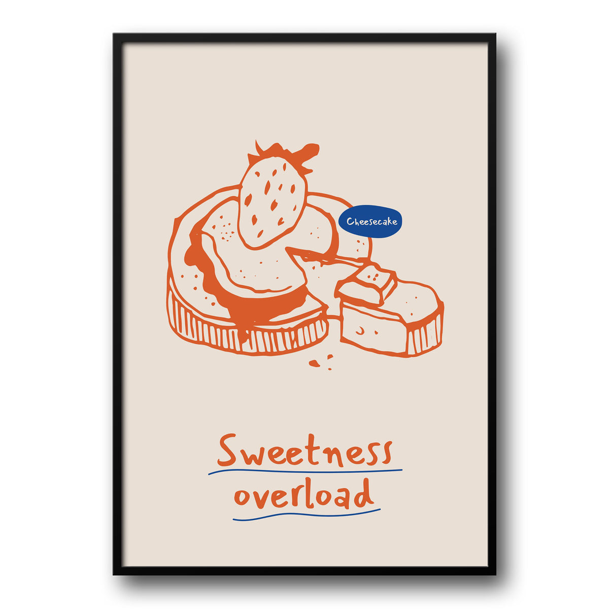 Sweetness overload Poster Kitchen Poster – UK Custom Posters