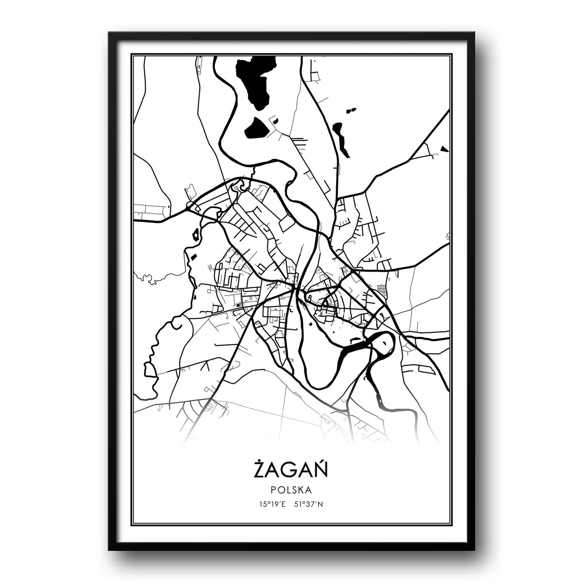 Zagan – Aesthetic Map Design | Premium City Map Prints & Decor – UK ...